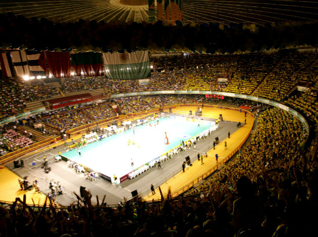 WorldofVolley :: Brazil's Mineirinho arena shaping up for a big month