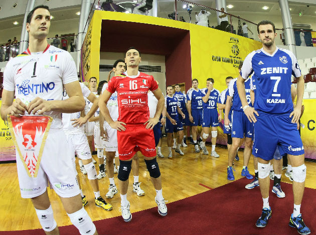 WorldofVolley :: Zenit Kazan, Diatec Trentino, Matey Kaziyski, Stoytchev