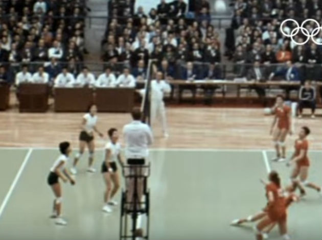 WorldofVolley :: VINTAGE VOLLEYBALL: Japan won first ever Olympic gold ...