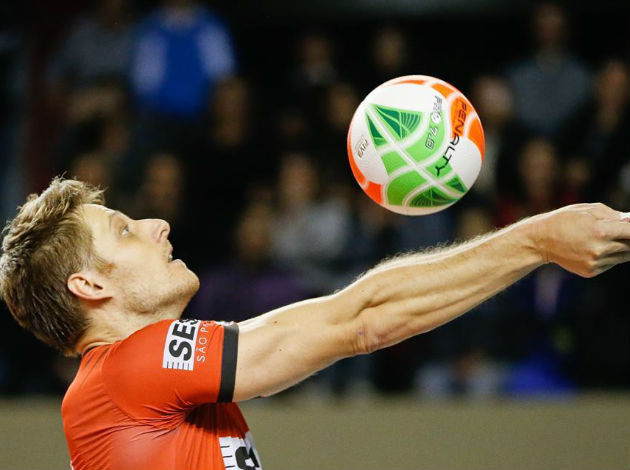 WorldofVolley :: BRA M: Murilo in protocol for official match for the ...