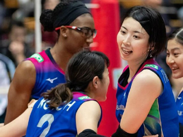 WorldofVolley :: JPN W: Hisamitsu hold the top position, JT Marvelous with a new defeat, Kulan ...