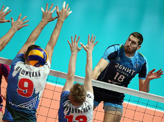 WorldofVolley :: RUS M: Kuzbass powerless against mighty Zenit Kazan