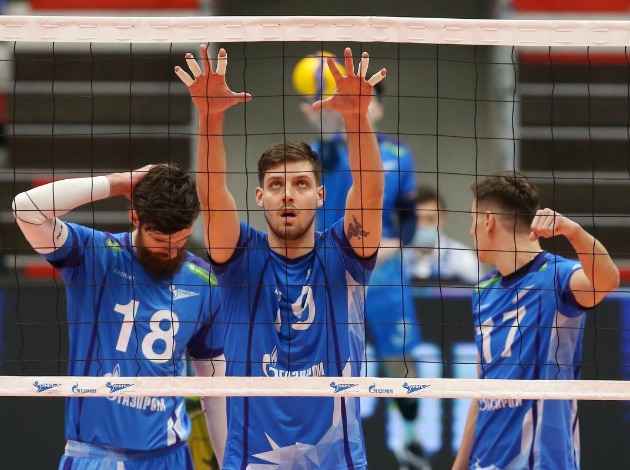 WorldofVolley :: RUS M: Zenit St. Petersburg trample over champions and become new leaders of ...