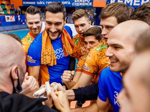 WorldofVolley :: RUS M: Kuzbass victorious in derby against Zenit St. Petersburg; Zenit-Kazan ...