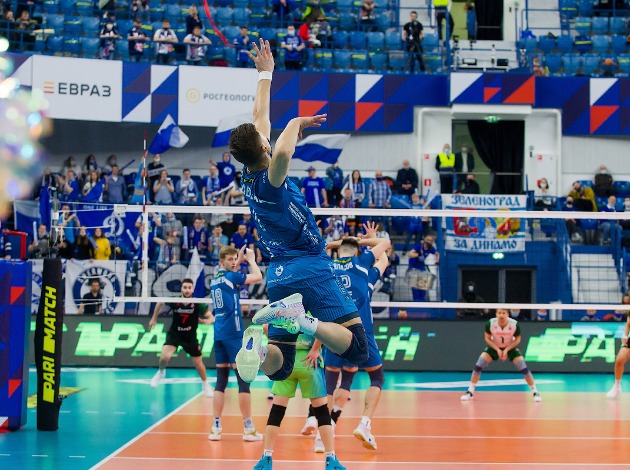 WorldofVolley :: RUS M: Dinamo Moscow and Zenit St. Petersburg face each other in 3rd final this ...