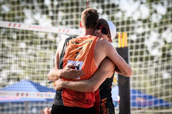 WorldofVolley :: EuroBeachVolley M: Mol & Sorum win, Stoyanovsky and ...
