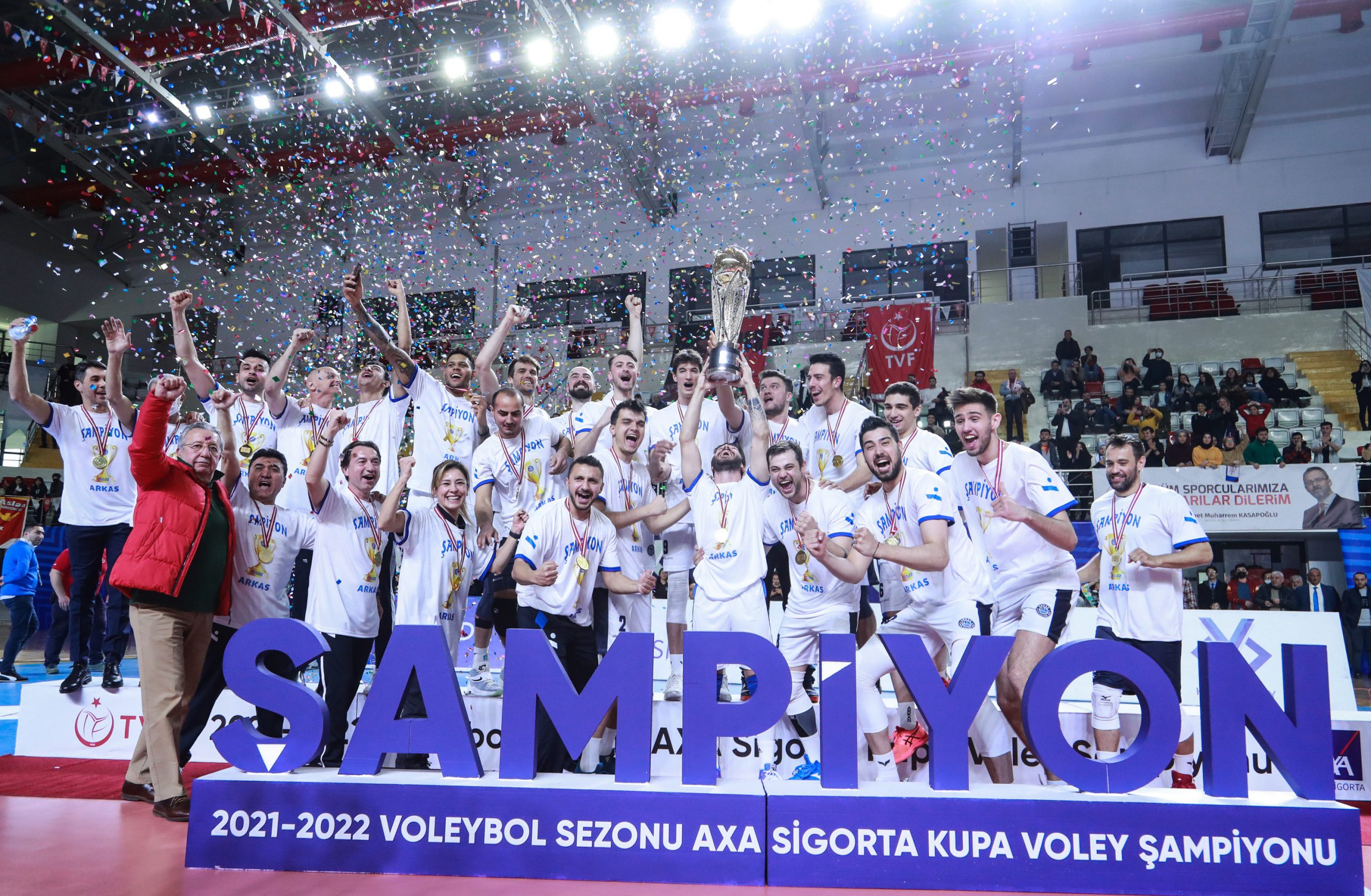 WorldofVolley :: TURKISH CUP M: Arkas prevail in thriller against ...