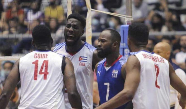 WorldofVolley :: WCH 2022 M: Cuba National Team goes to Pan American ...