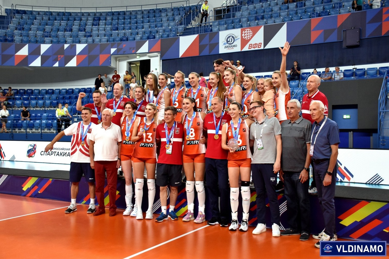 WorldofVolley :: RUS W: Dinamo Moscow take title in maiden edition of Spartakiad - WorldOfVolley