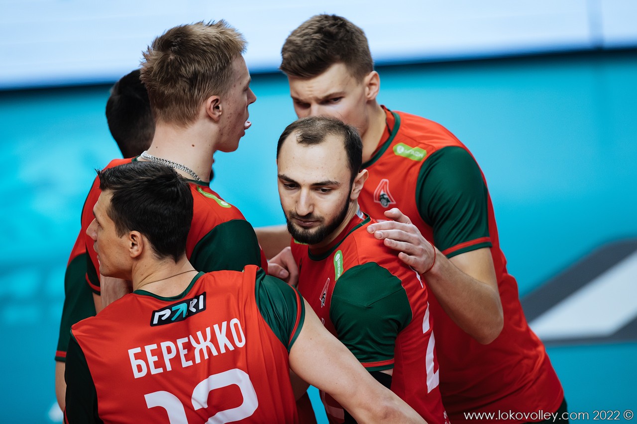 WorldofVolley :: RUS M: Vice-champions are rising up – Lokomotiv earn ...