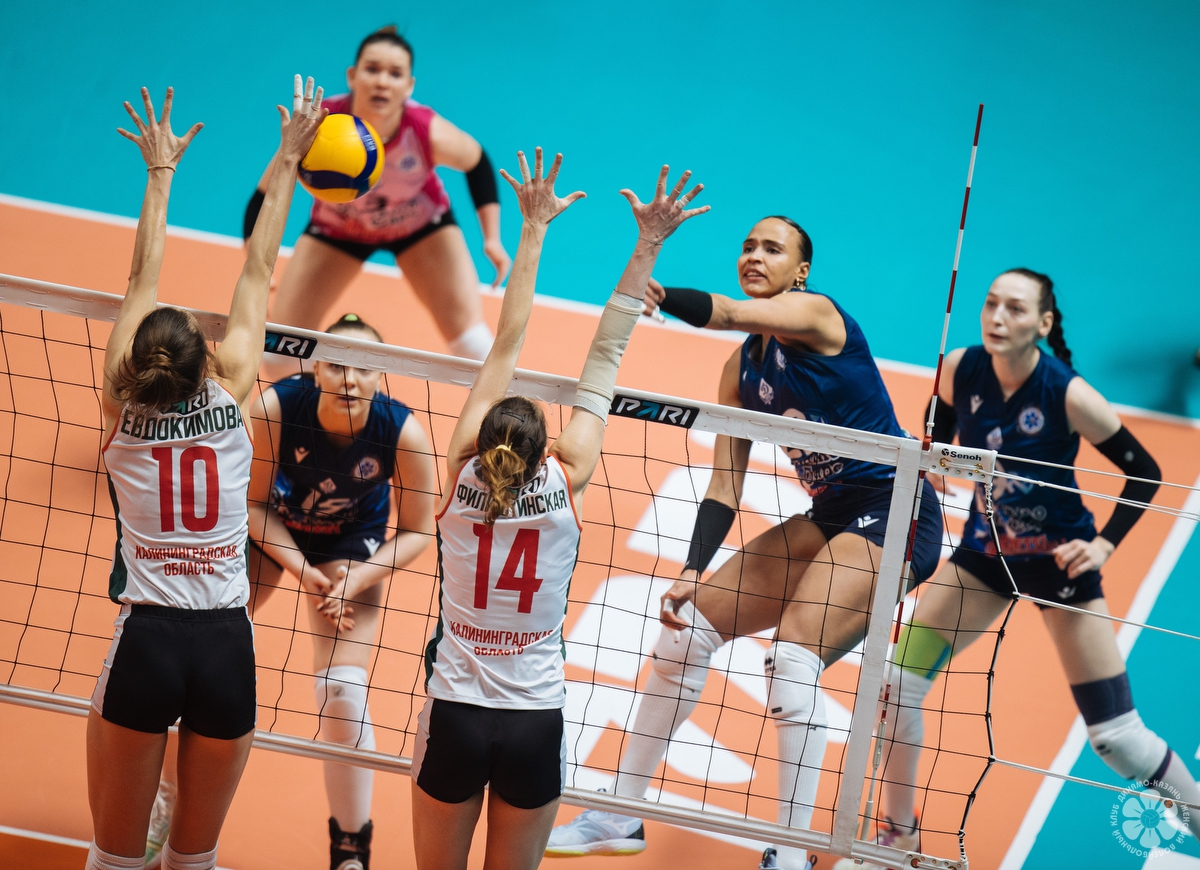WorldofVolley :: RUS W: Lokomotiv win big match against Dinamo Kazan despite explosion of ...