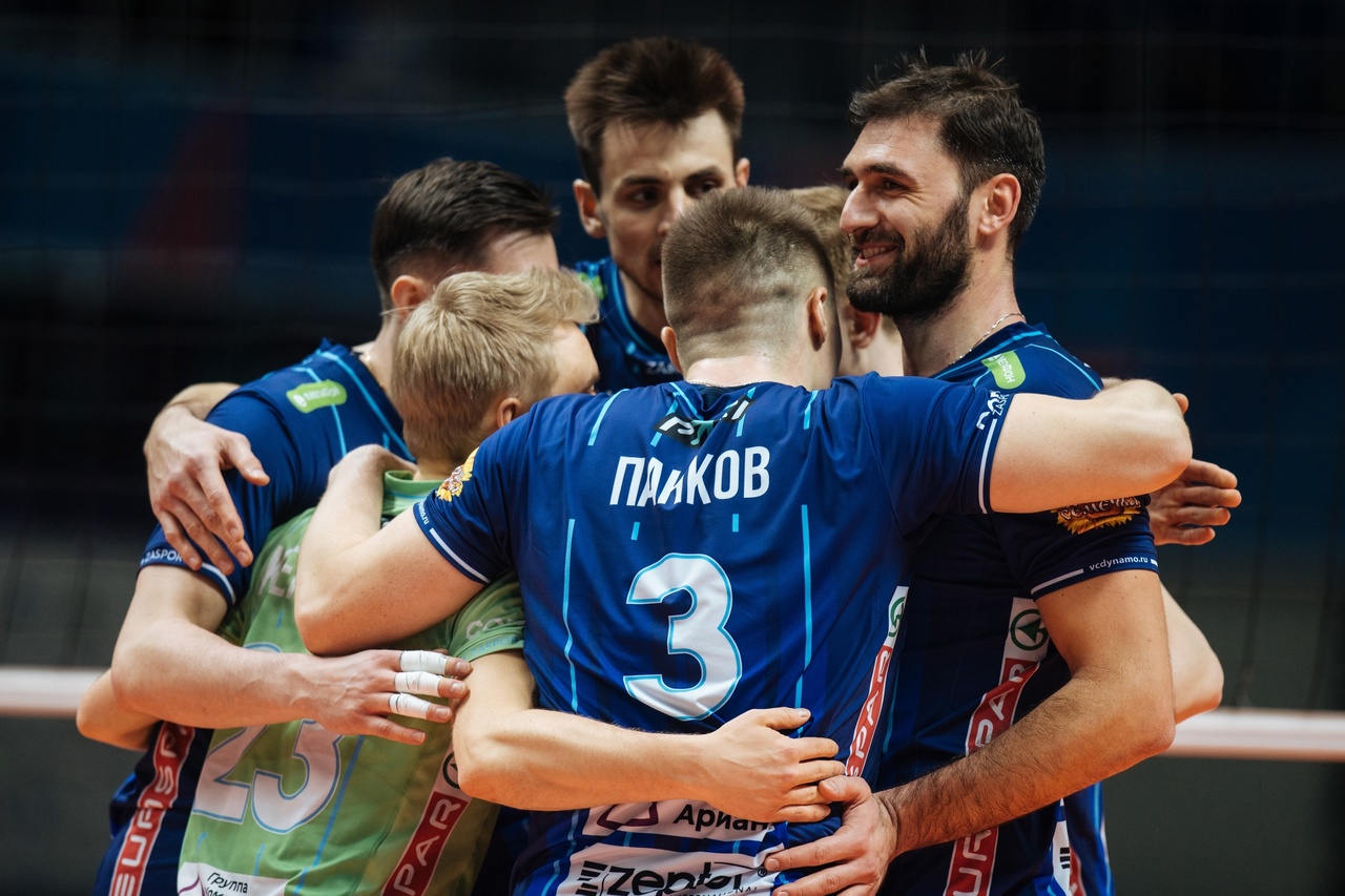 WorldofVolley :: RUS M: Dinamo Moscow make it clear who champions are – after 18 wins, Zenit St ...