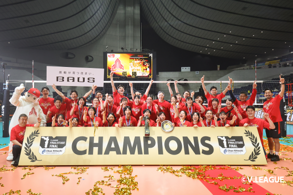 WorldofVolley :: JPN W: NEC Red Rockets Kawasaki Clinch Ninth Title, Topple Undefeated JT ...