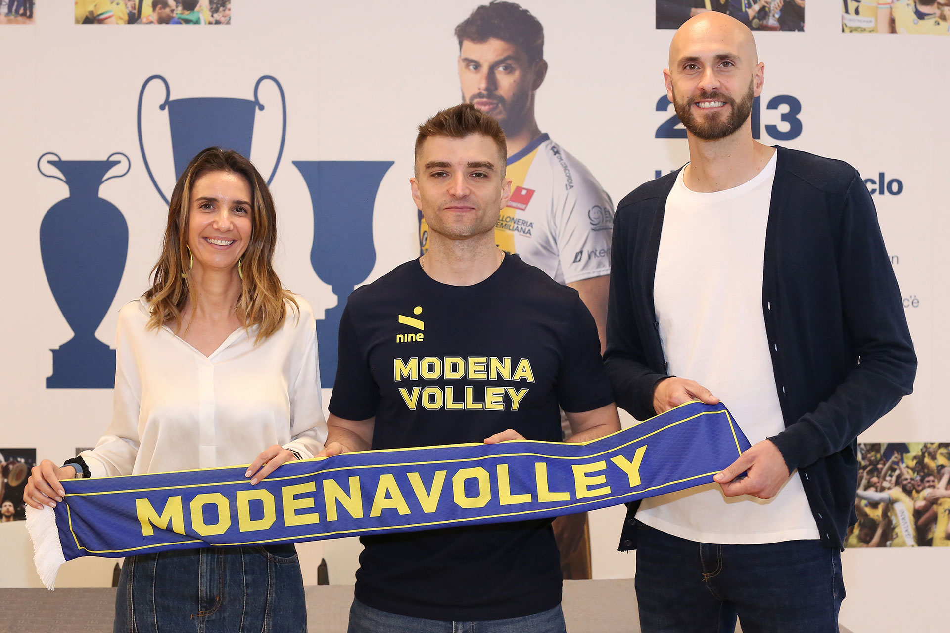 WorldofVolley :: ITA M: Modena Volley Unveils Francesco Petrella as New ...