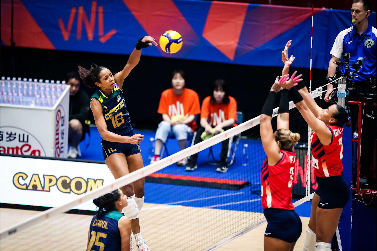 WorldofVolley :: VNL W: A Day of Thrills at the Poll 2 VNL 2023 - Japan, Brazil, and China Score ...