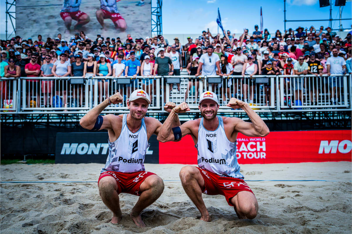 WorldofVolley :: Volleyball World Beach Pro Tour - Mol & Sorum Clinch ...