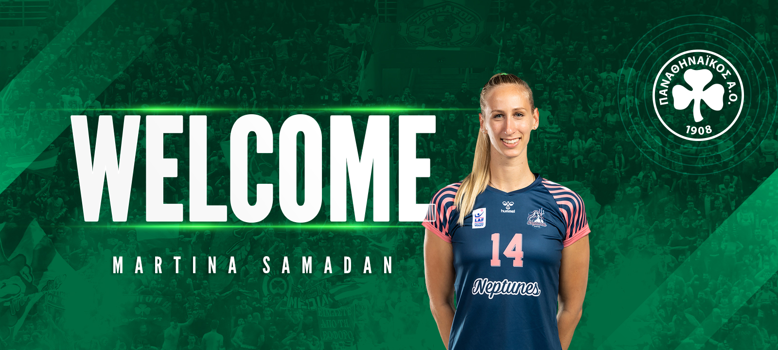 WorldofVolley :: GRE W: Martina Samadan Joins Panathinaikos for 2023/24 ...
