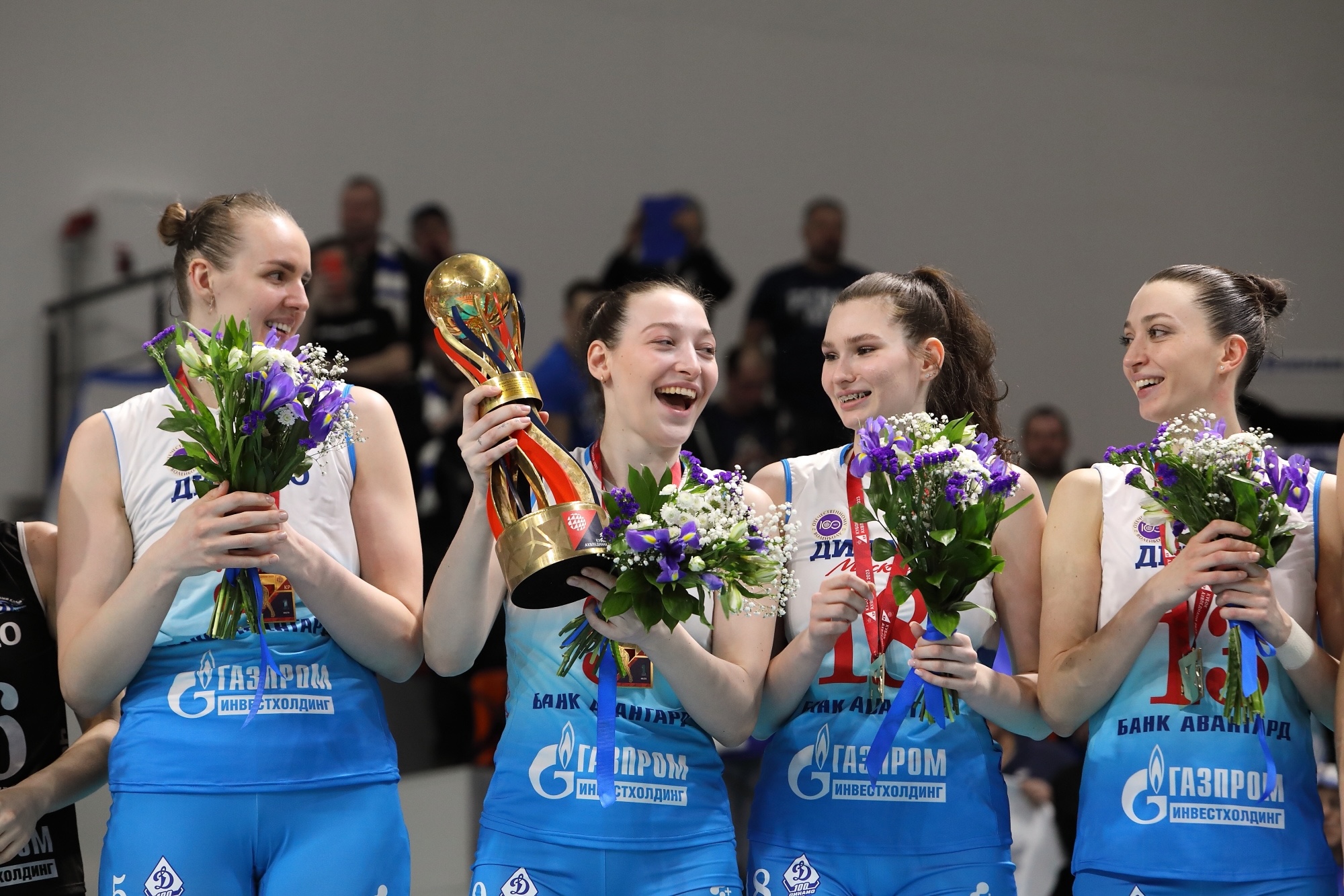 WorldofVolley :: RUS W: Dynamo Moscow Women's Team Clinches Sixth Russian Cup Title - WorldOfVolley