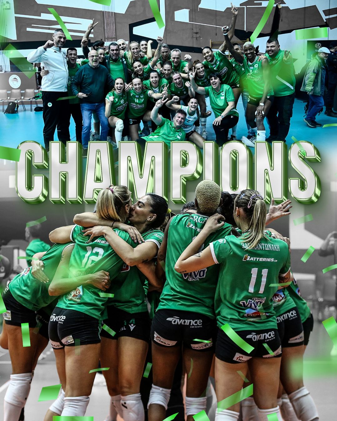 WorldofVolley :: GRE W: Panathinaikos Overcomes Olympiacos in Dramatic ...