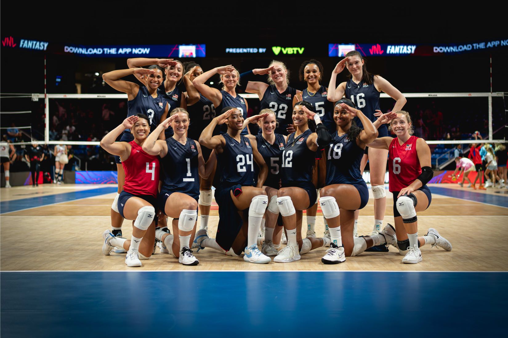 WorldofVolley :: VNL W: USA and Poland Secure Wins in Arlington ...