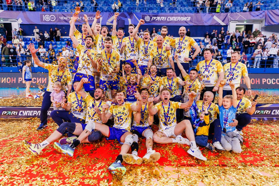 WorldofVolley :: RUS M: Zenit-Kazan Wins Russian Championship for the 12th Time - WorldOfVolley