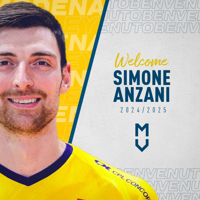 WorldofVolley :: ITA M: Simone Anzani Joins Modena for the 2024/2025 Season - WorldOfVolley