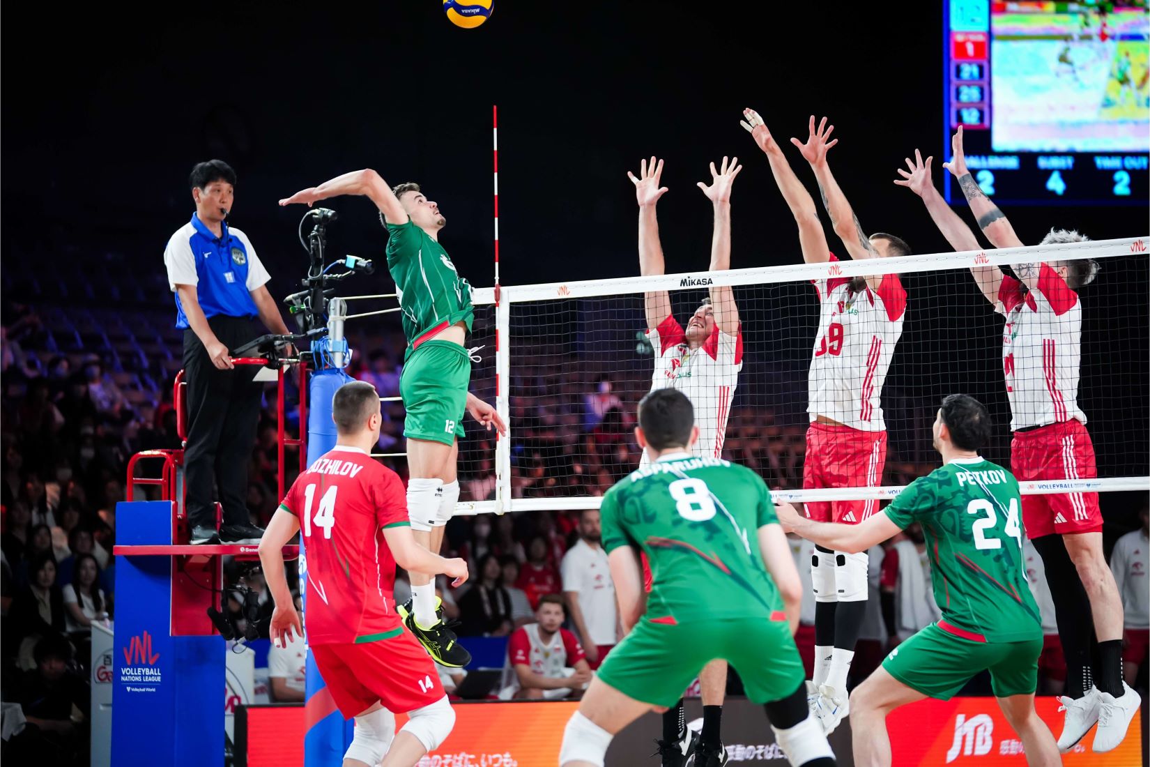 WorldofVolley :: VNL M: Polish Team Triumphs in Fukuoka, Victories for Brazil and Japan ...
