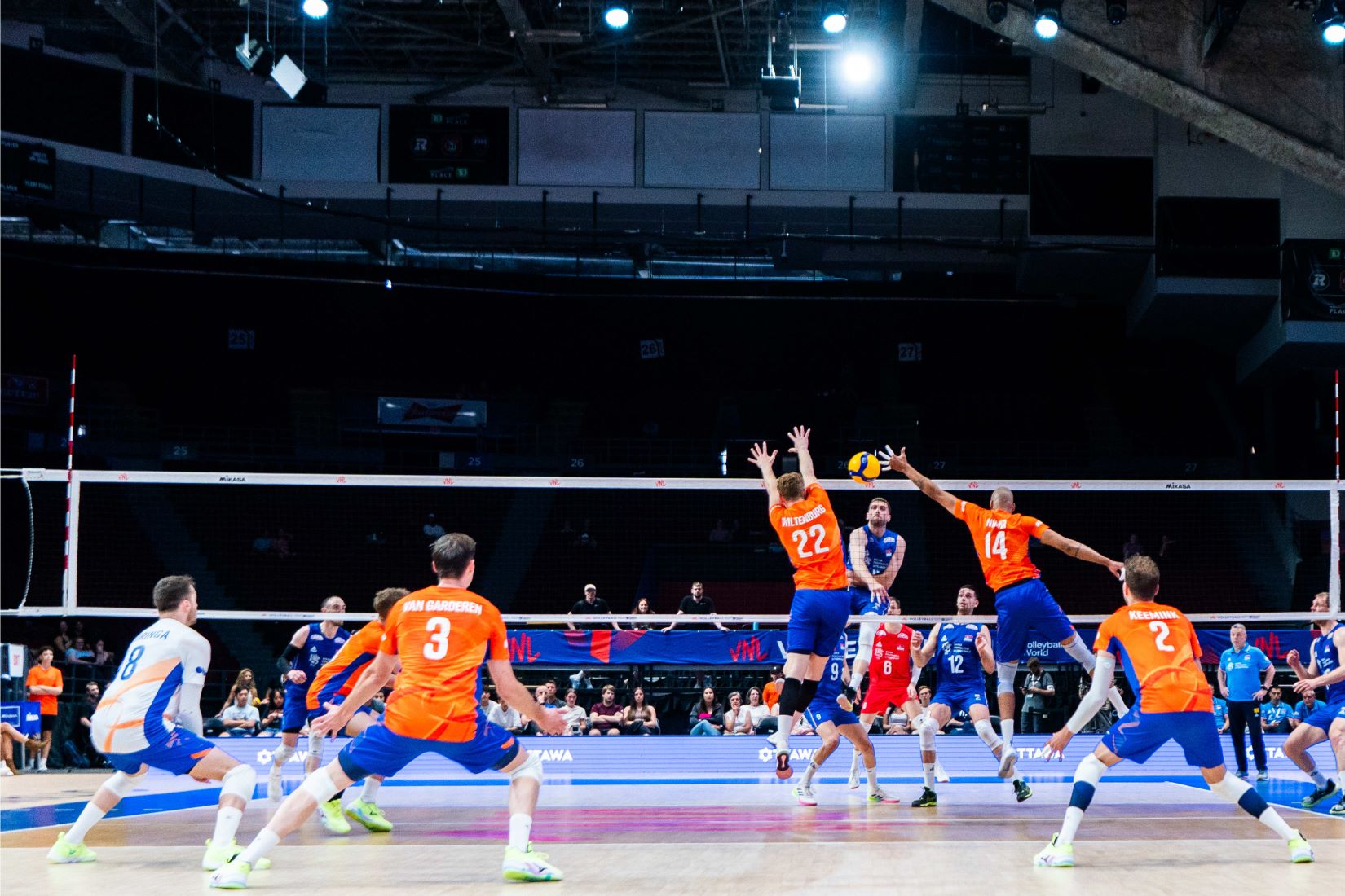 WorldofVolley :: VNL M: Serbia Secures Important Victory Against Netherlands, France Defeated ...