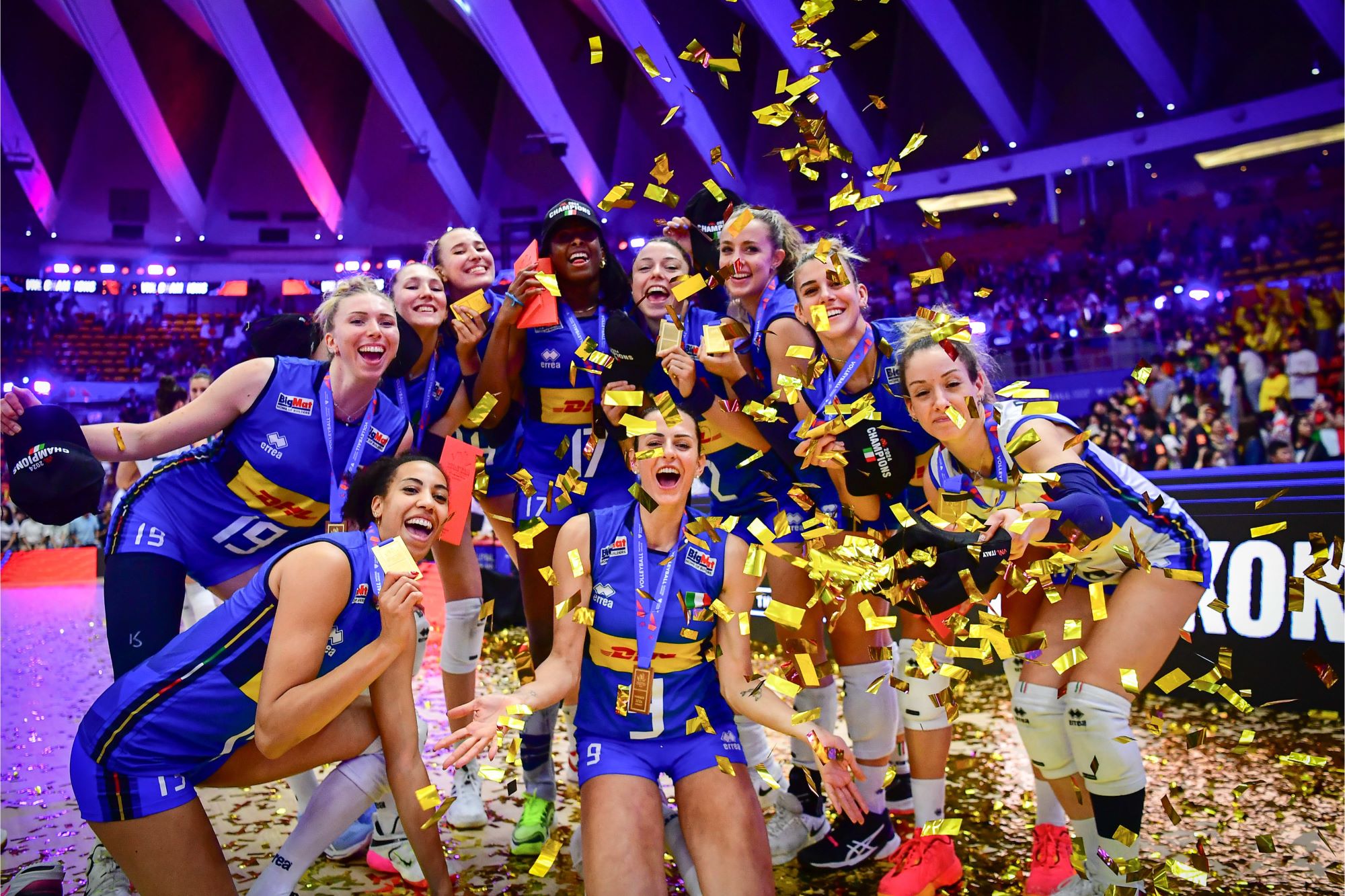 WorldofVolley :: VNL W: Italy Clinches Women’s Volleyball Nations League 2024 Title! - WorldOfVolley