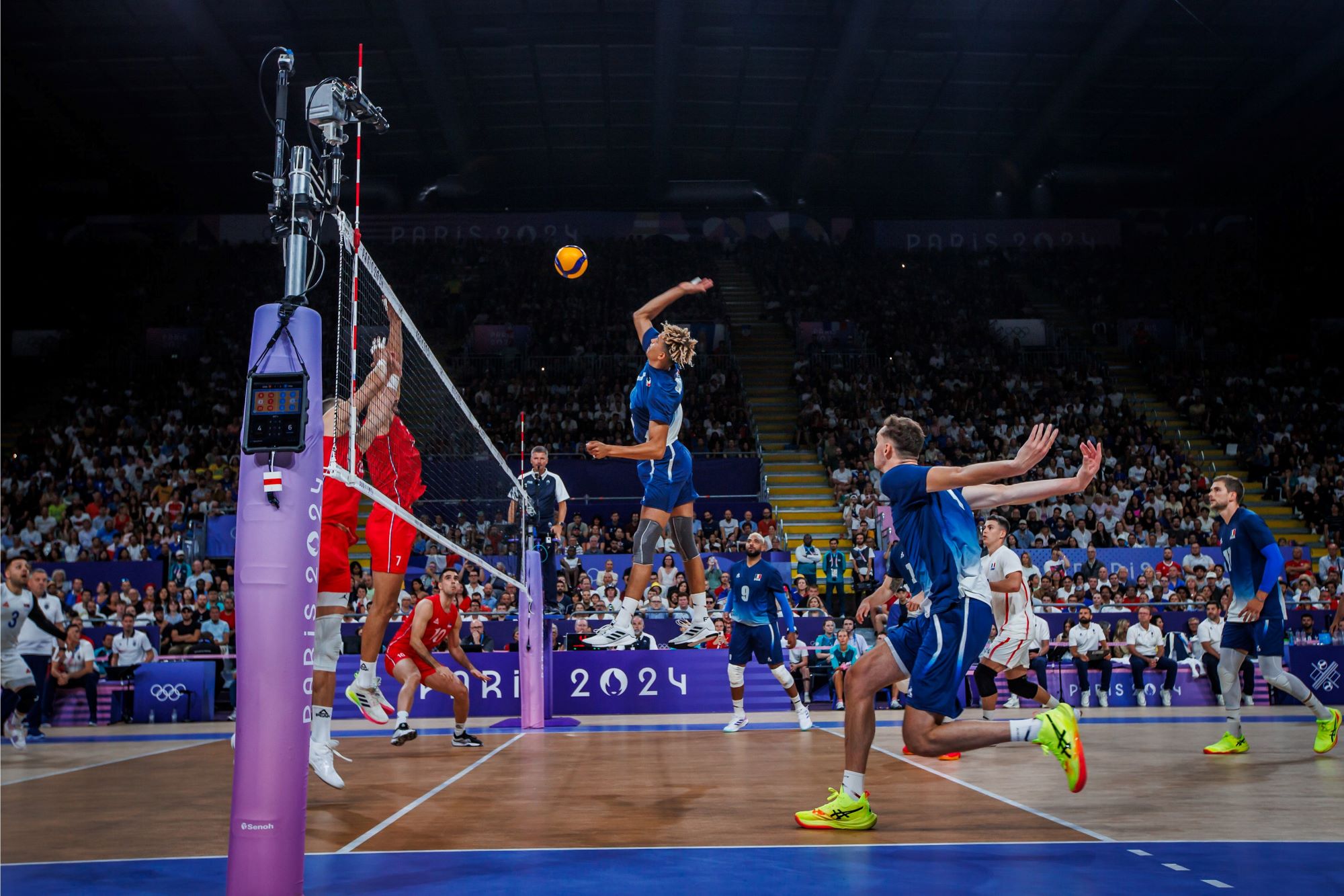 WorldofVolley :: Paris 2024 M: Quarterfinals Set for Men's Volleyball ...