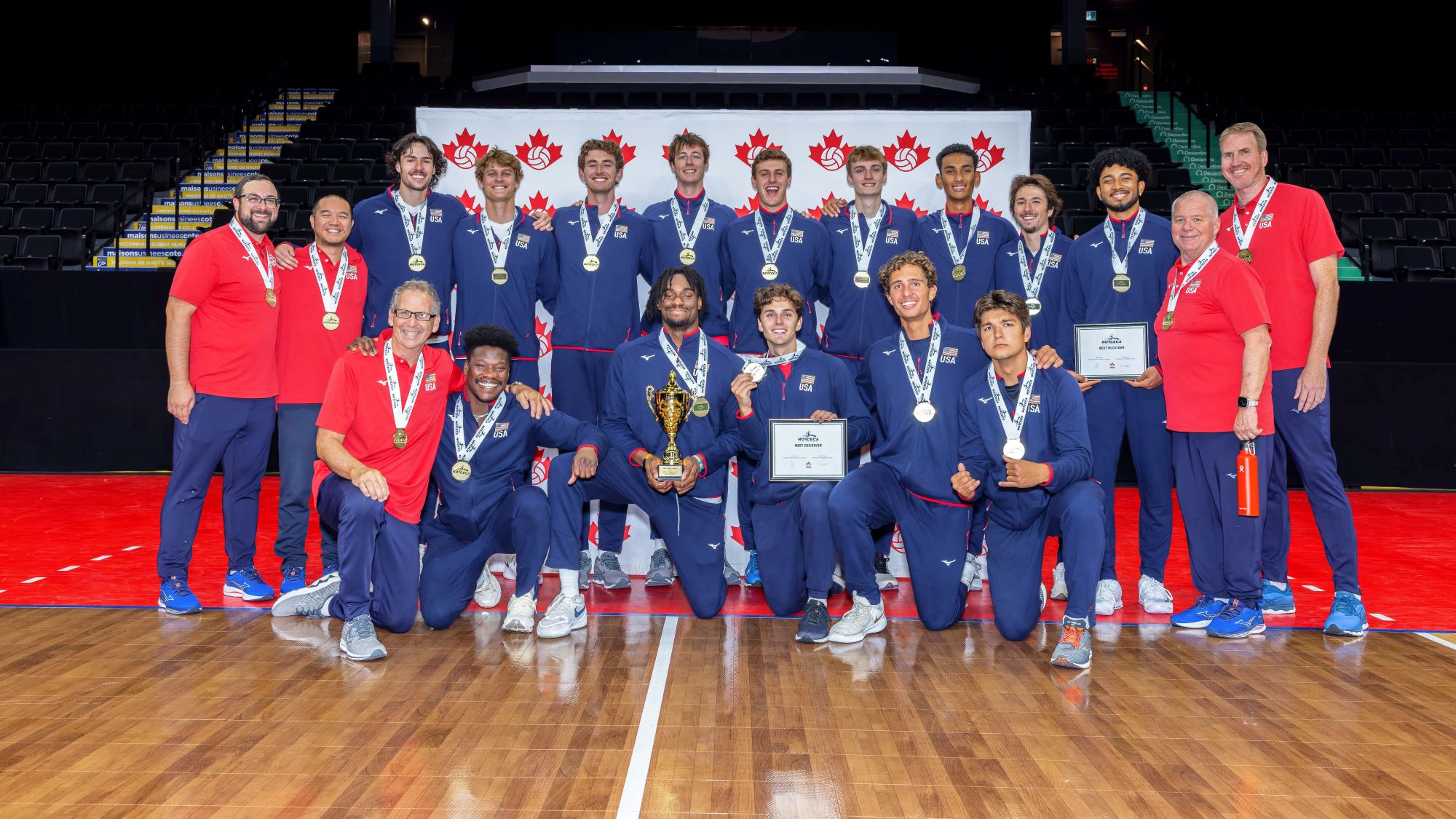 WorldofVolley :: USA Claims Gold at 2024 NORCECA Men’s Final Six ...