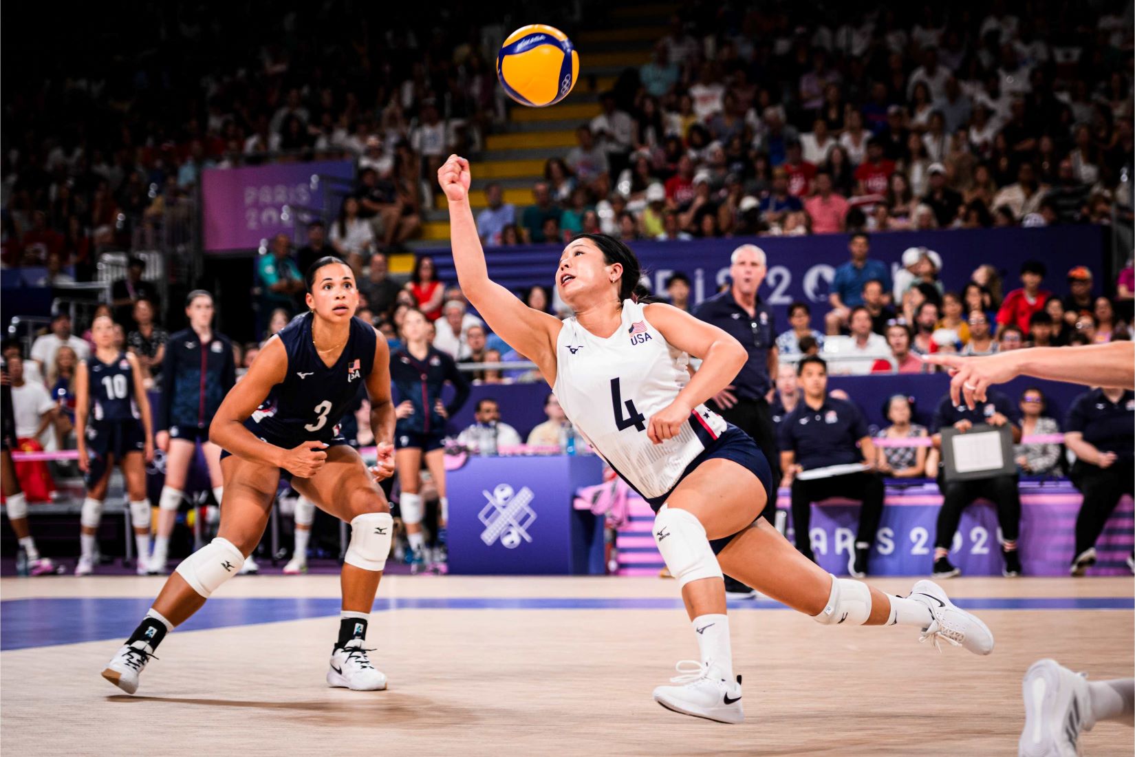 WorldofVolley :: Paris 2024 W: Olympic Volleyball Quarterfinals Set ...