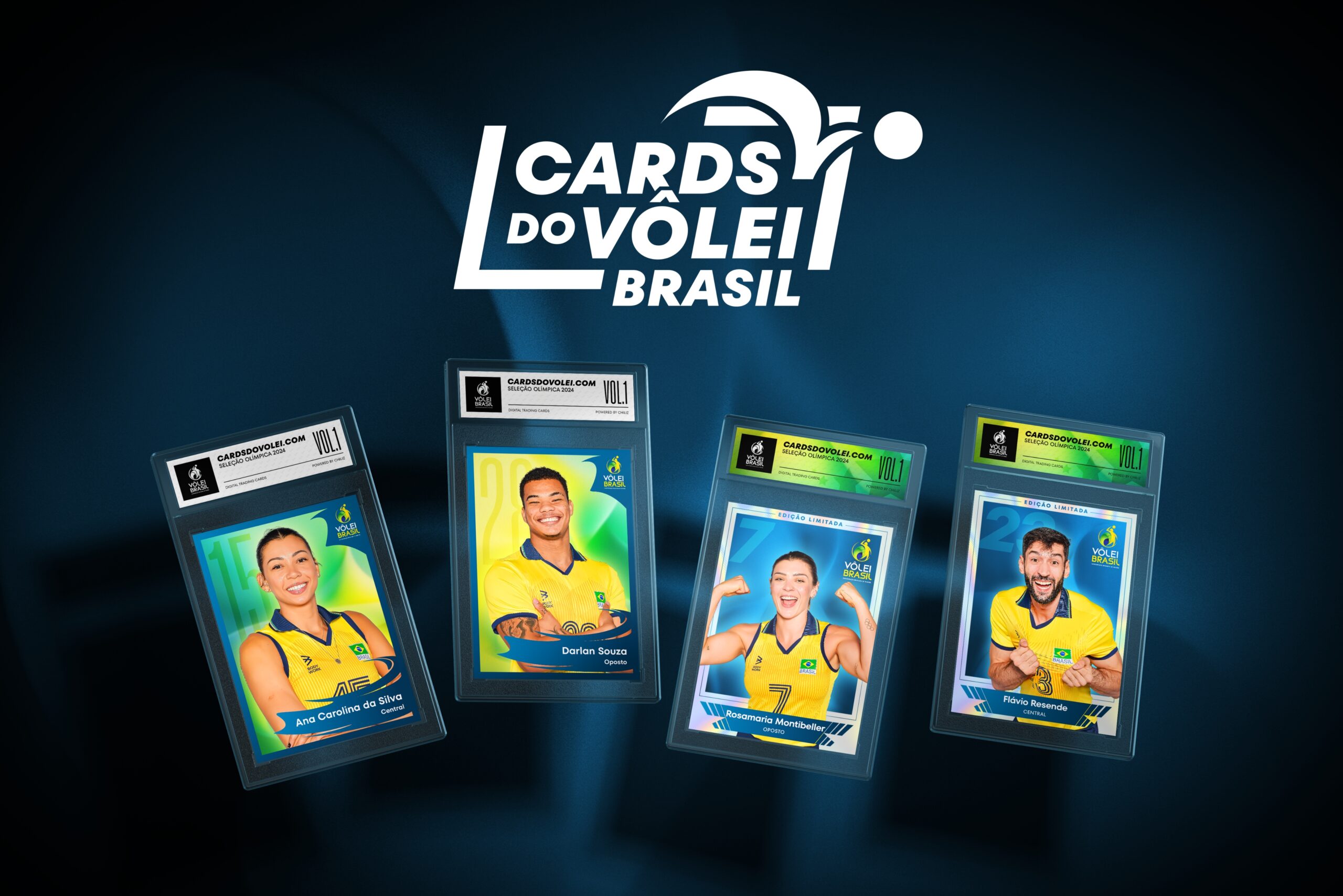 WorldofVolley :: Brazil's Volleyball Campaign Soars with Digital Collectible Cards - WorldOfVolley