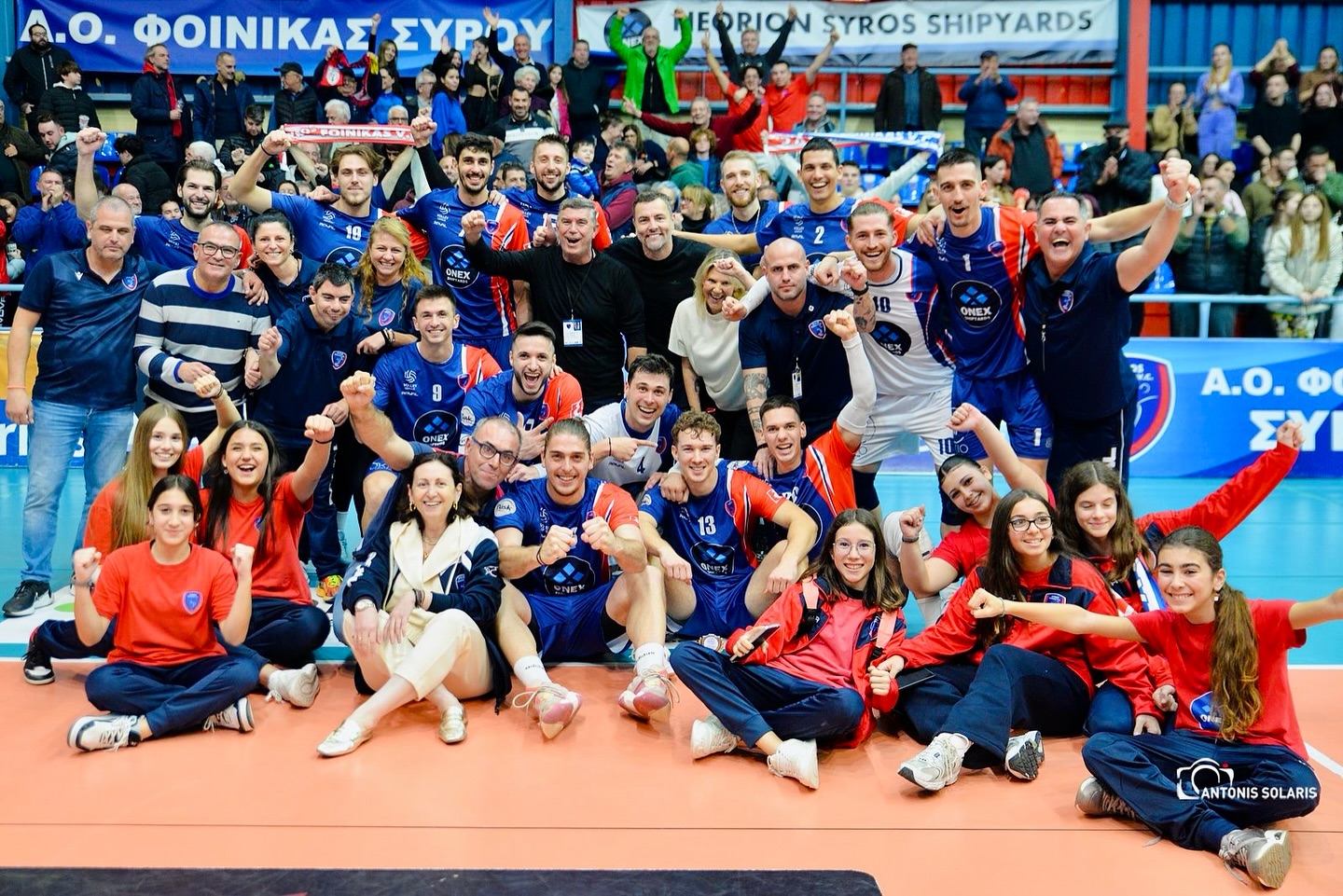 WorldofVolley :: GRE M: A.O. Foinikas Sýros Stuns Olympiacos in a ...