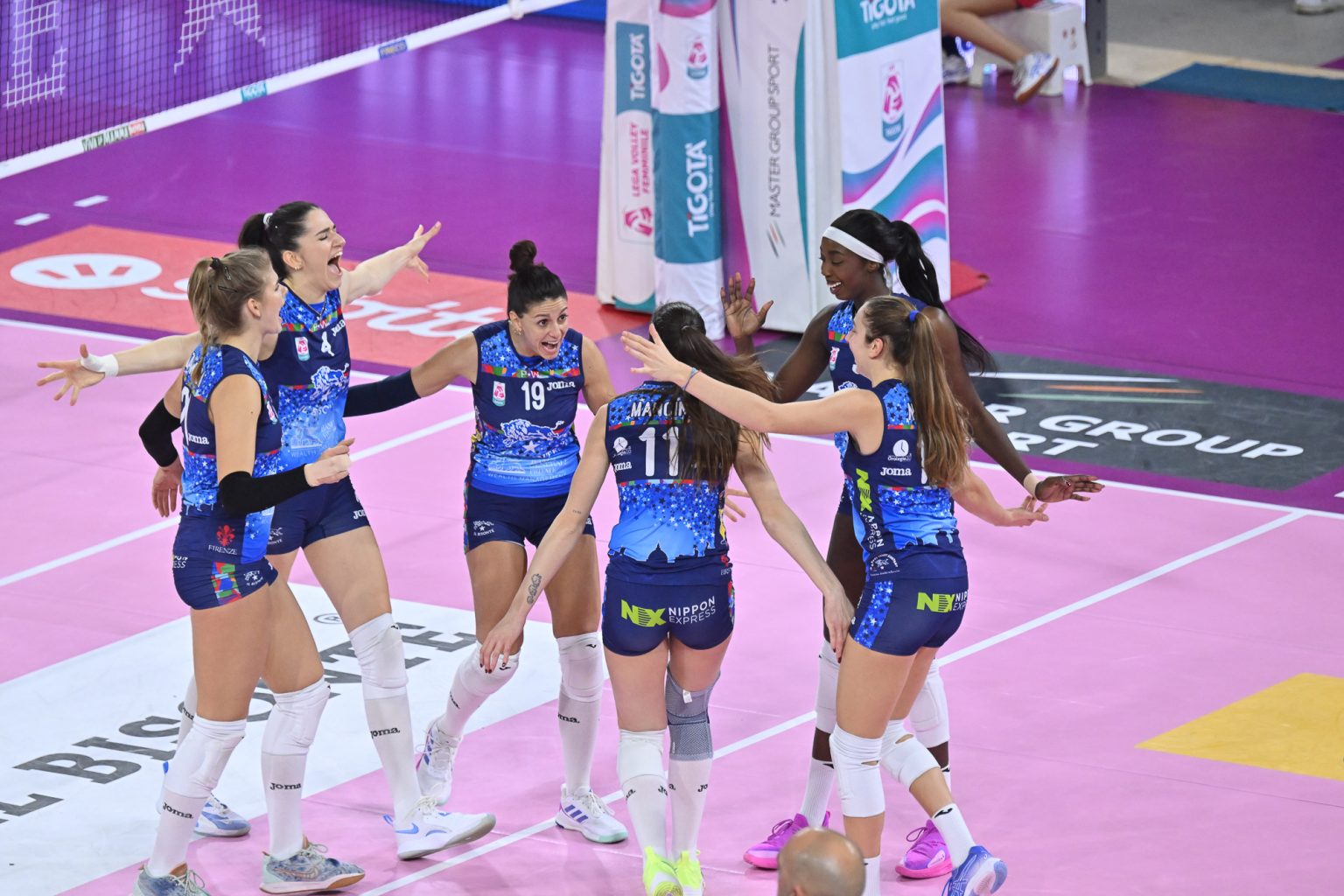 WorldofVolley :: ITA W: Five-Set Triumph for Il Bisonte Firenze - WorldOfVolley