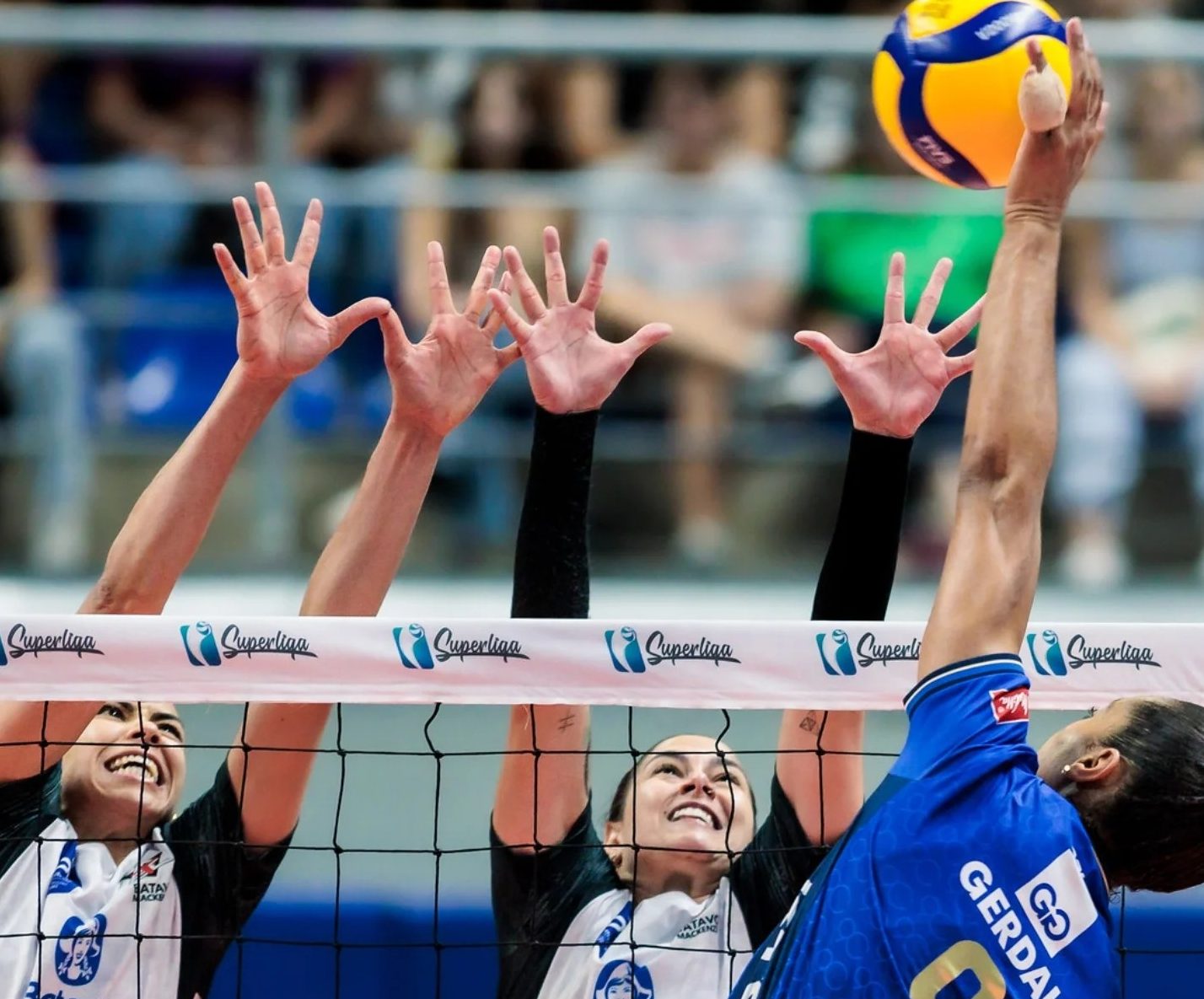 WorldofVolley :: BRA W: Gerdau Minas Triumphs Over Batavo Mackenzie in ...
