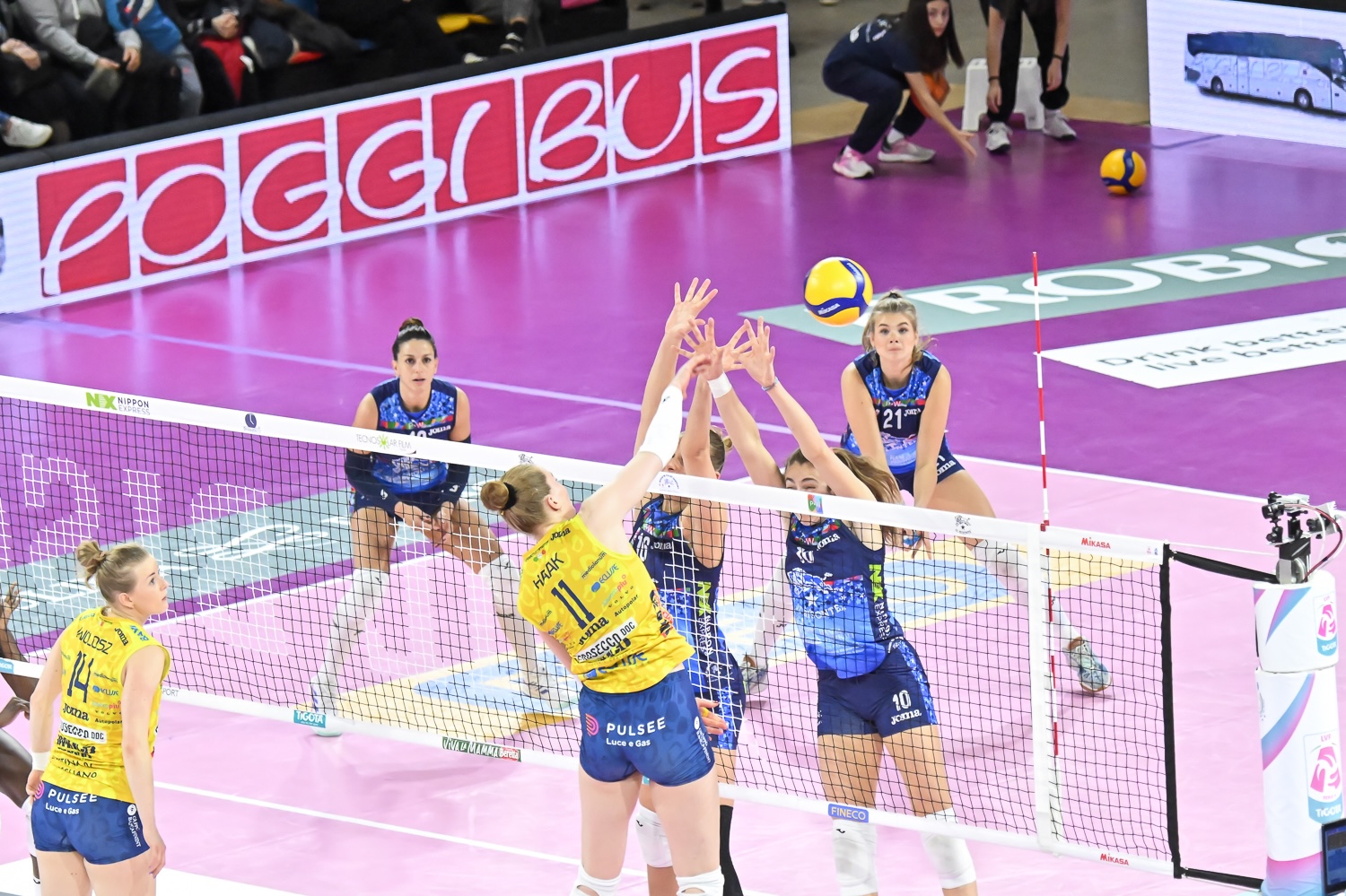 WorldofVolley :: ITA W: Il Bisonte Firenze Battles Hard, but Imoco Conegliano Prevails in Four ...