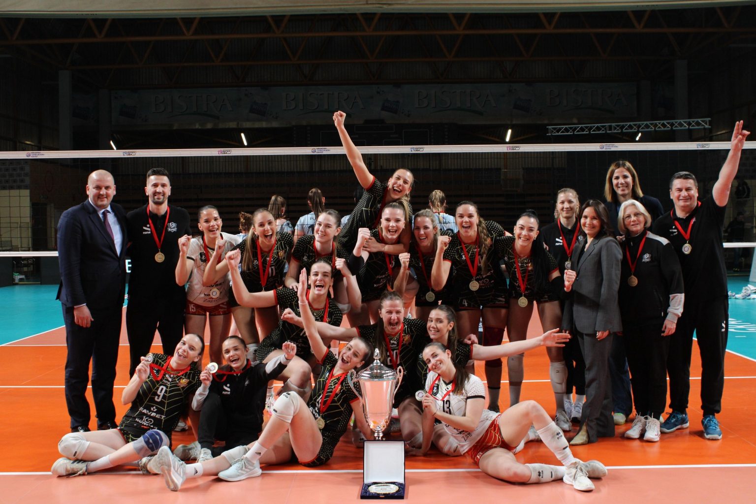 WorldofVolley :: MEVZA League: ACH Ljubljana and HAOK Mladost Zagreb ...