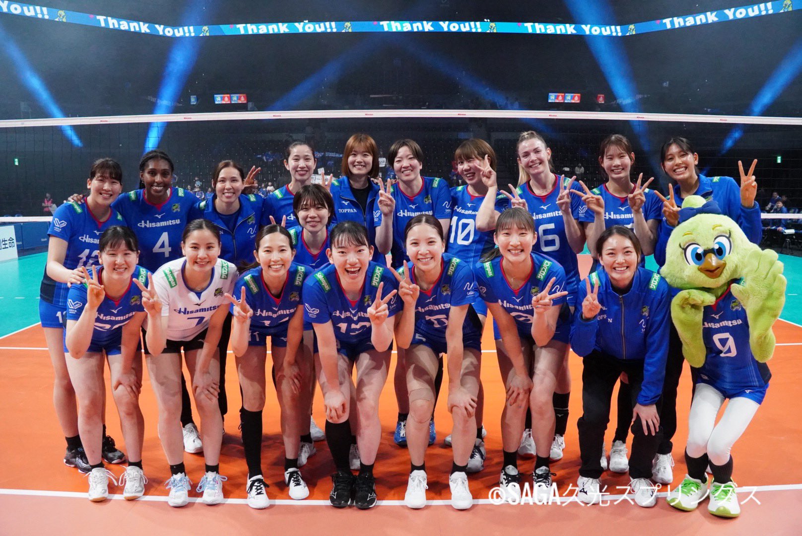 WorldofVolley :: JPN W: Saga Hisamitsu Springs to Battle NEC Red Rockets in SV.League Semis ...