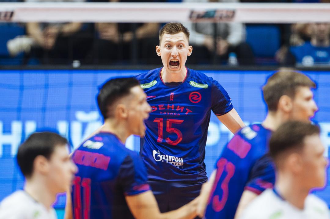 WorldofVolley :: RUS M: Zenit-Kazan One Win Away from Finals After Dominant Victory - WorldOfVolley