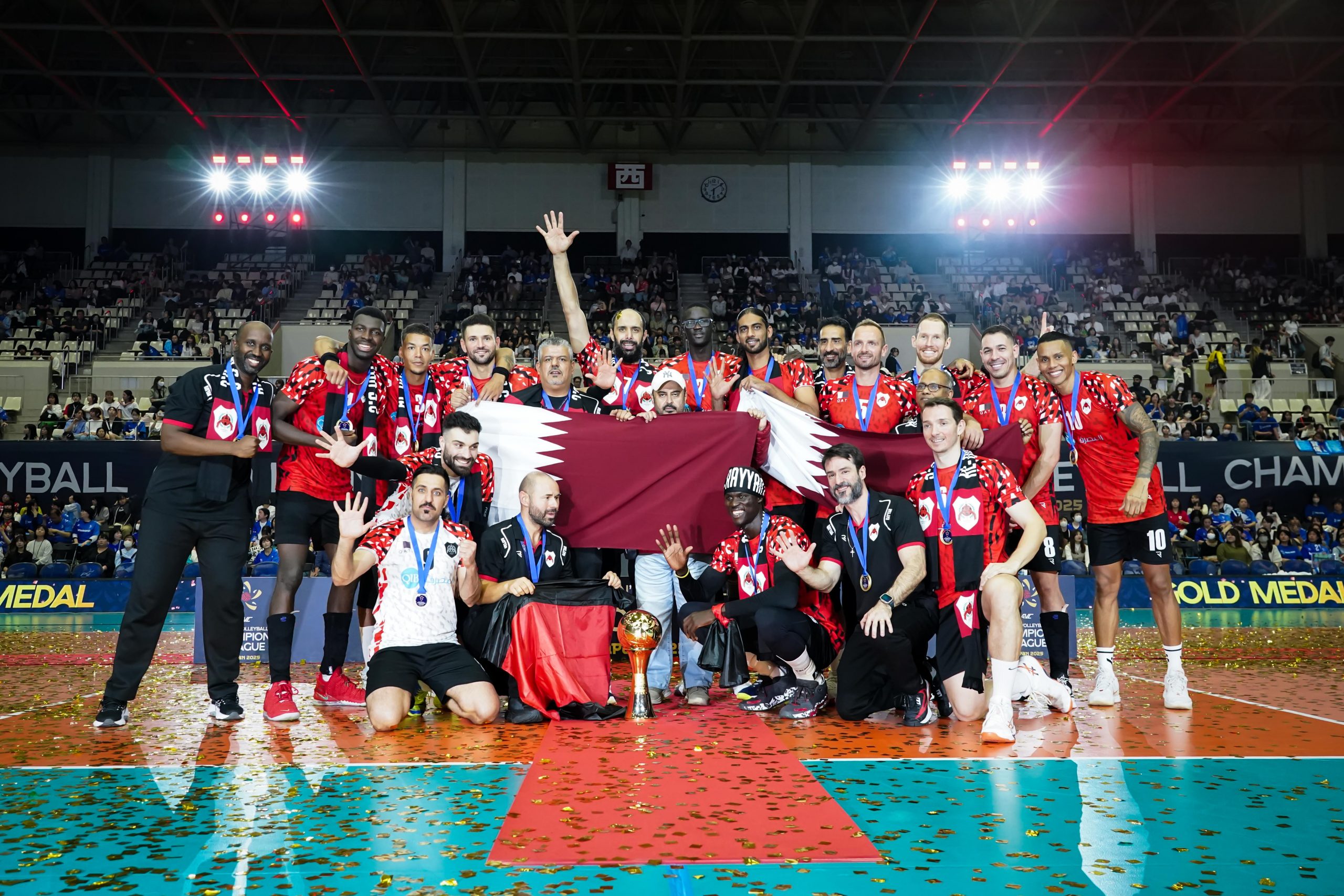 WorldofVolley :: AVC CL M: Al Rayyan SC Crowned Asian Champions League ...