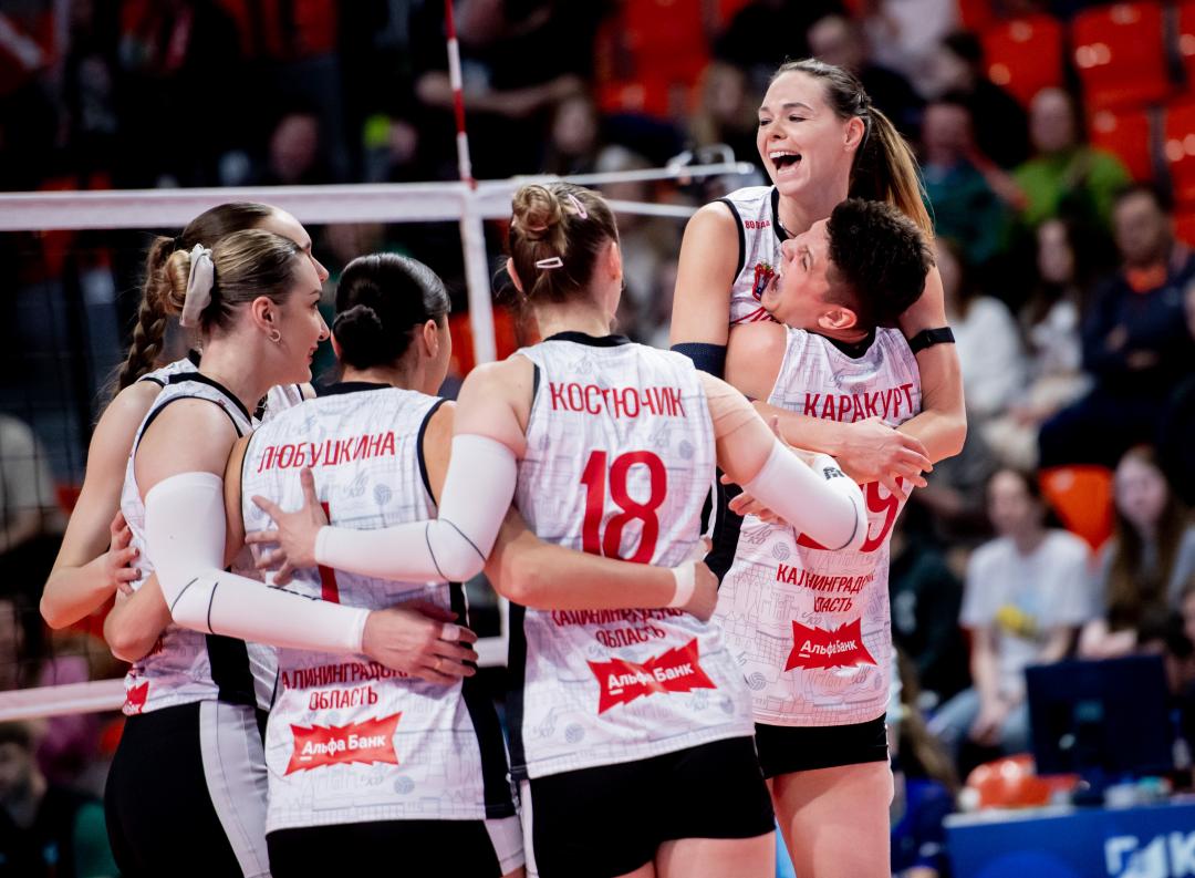 WorldofVolley :: RUS W: Lokomotiv Kaliningrad Wins First Russian Cup – A Golden Year Complete ...