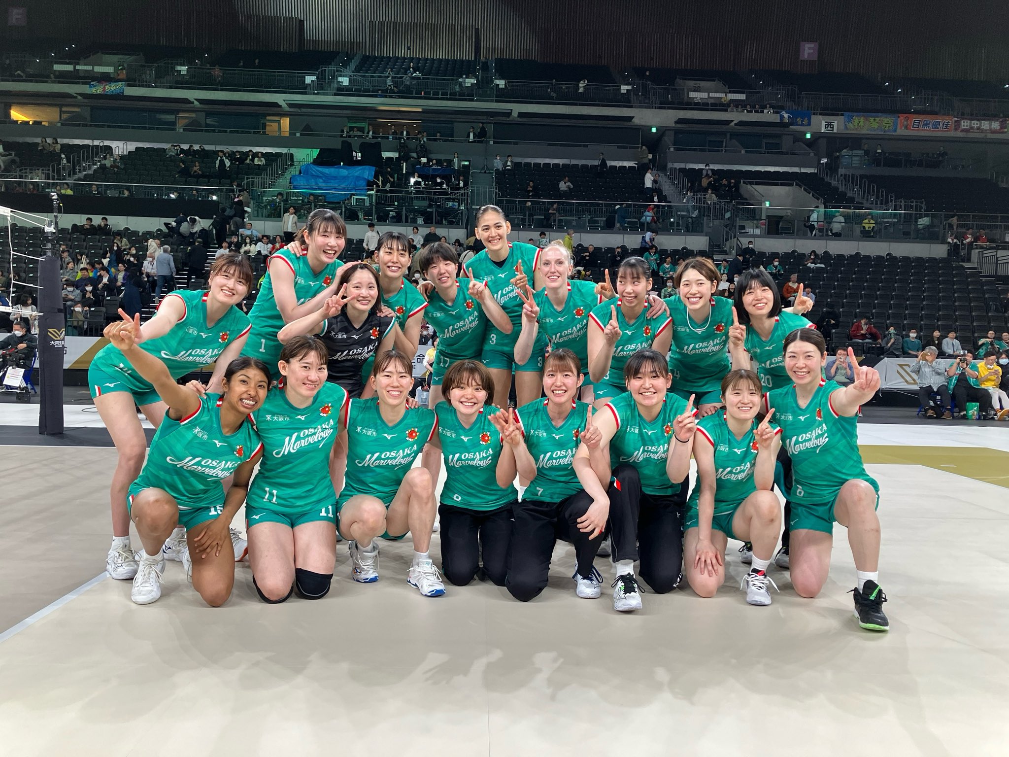 WorldofVolley :: JPN W: Osaka Marvelous Dominate NEC Red Rockets in SV.League Final Opener ...