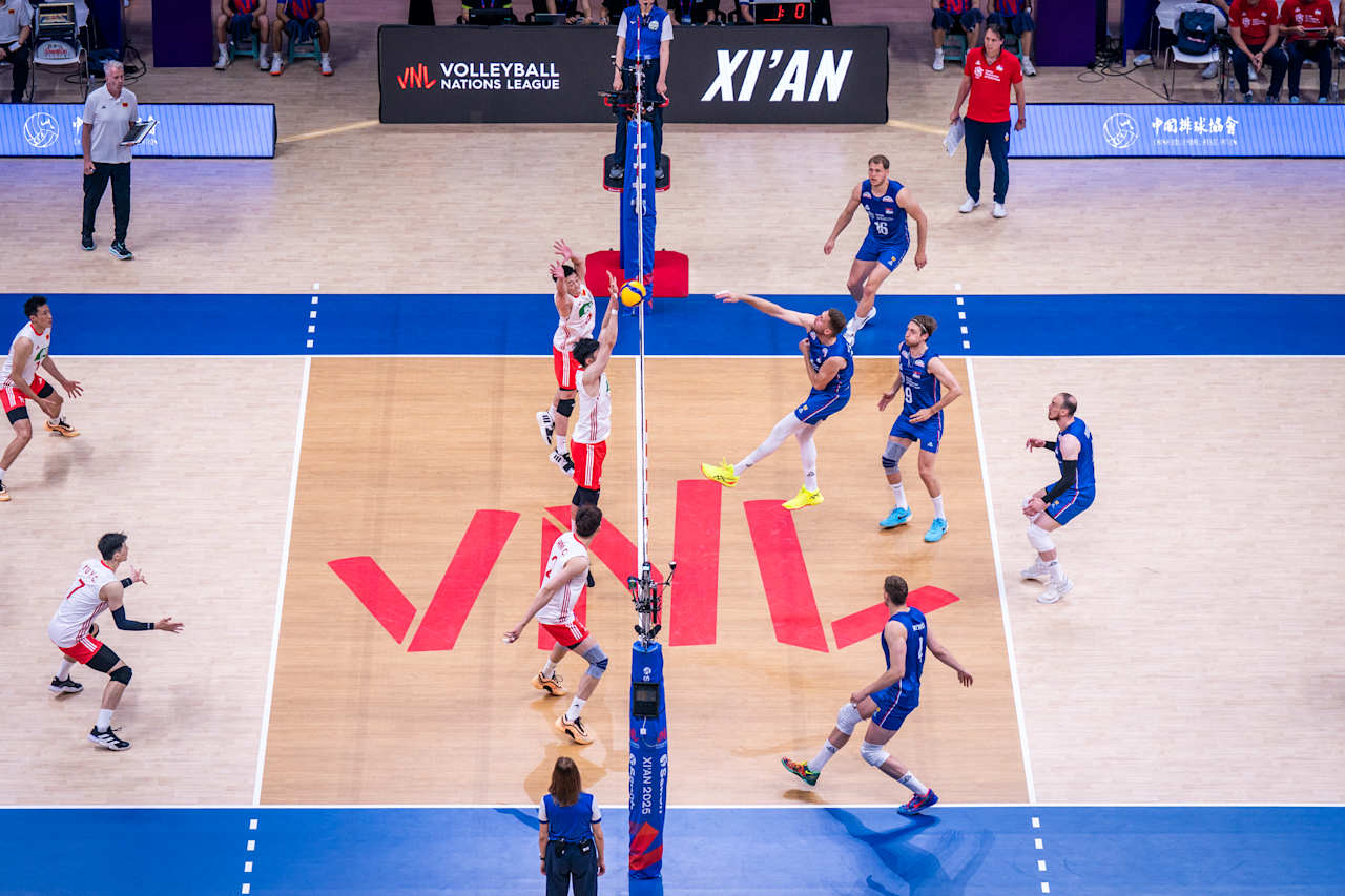WorldofVolley :: VNL M: China Sweeps on Heynen’s Birthday, Slovenia Shines in Rio - WorldOfVolley