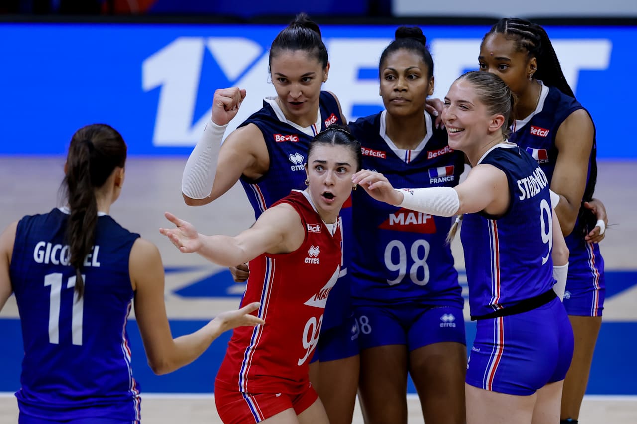 WorldofVolley :: VNL W: France Victorious Over Netherlands - WorldOfVolley