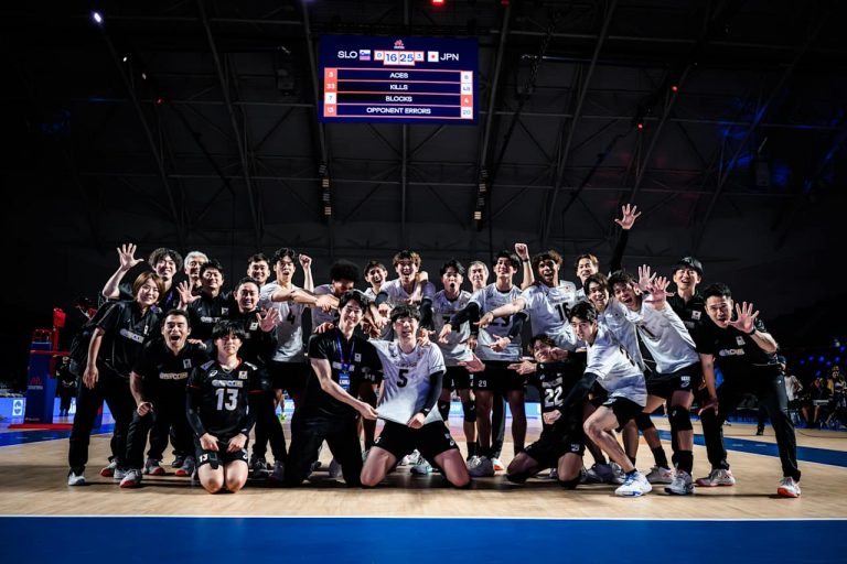 WorldofVolley :: VNL M: Japan Crushes Slovenia in Straight Sets ...