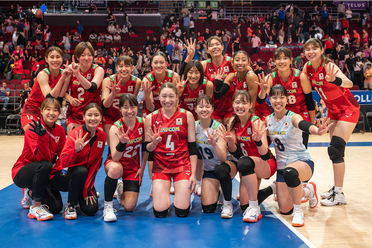 WorldofVolley :: VNL W: Flawless Japan at the Top of VNL 2025 Standings After Week 1 - WorldOfVolley