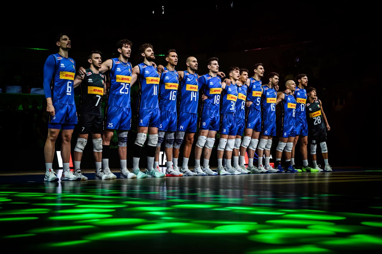 WorldofVolley :: Italy Unveils 25-Man Squad for 2025 Men’s Volleyball ...