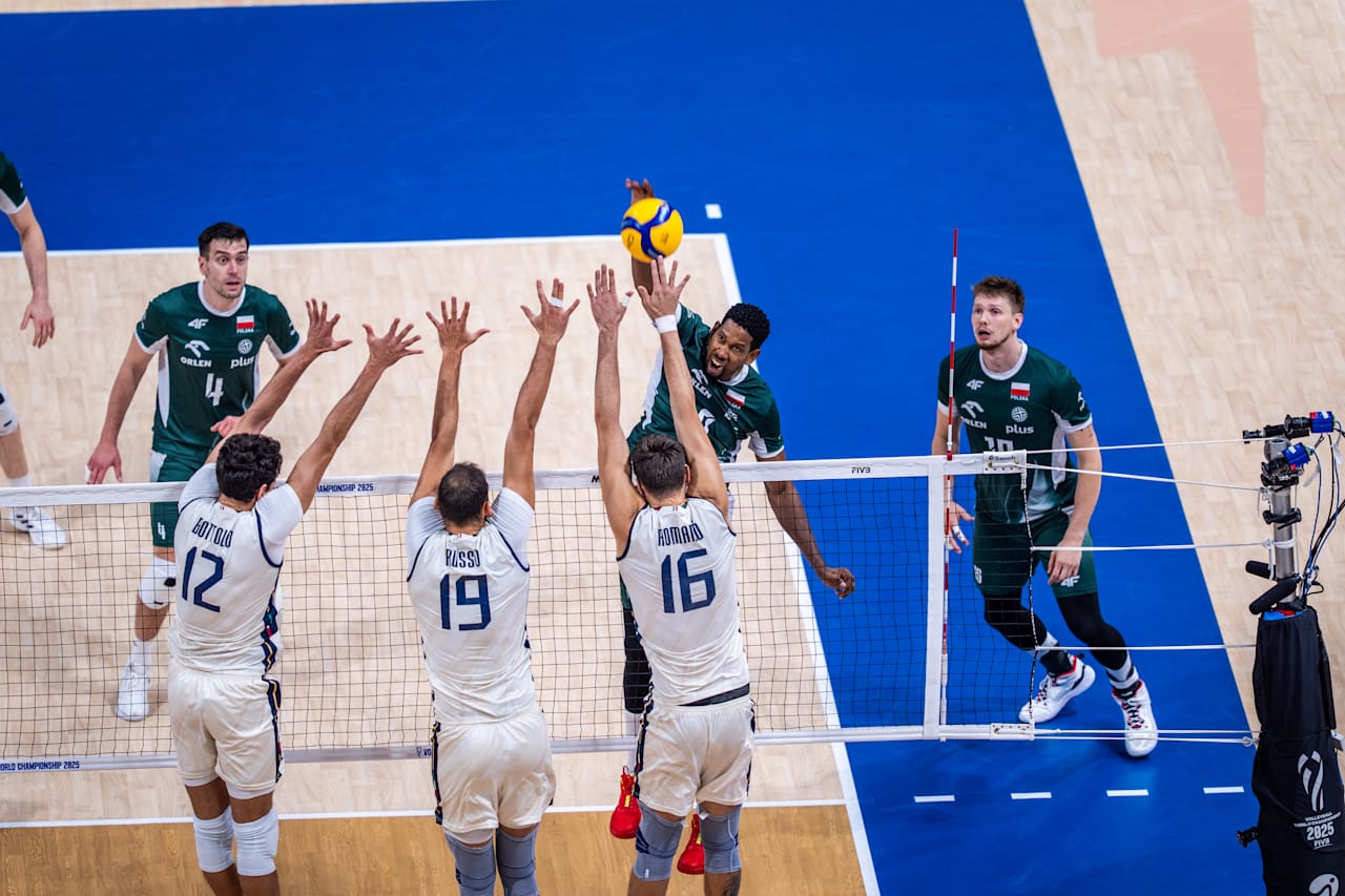 WorldofVolley :: FIVB WC M: Italy Too Strong for Poland - WorldOfVolley