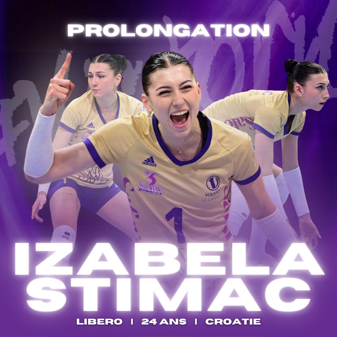 WorldofVolley :: FRA W: Izabela Stimac Extends Stay with Volero Le ...